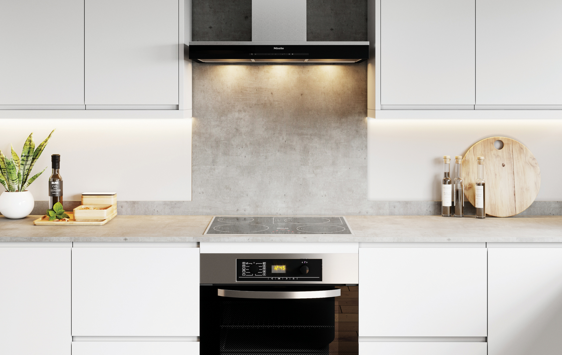 Square edge - splashbacks + upstands - Spectra Square Edge Worktops